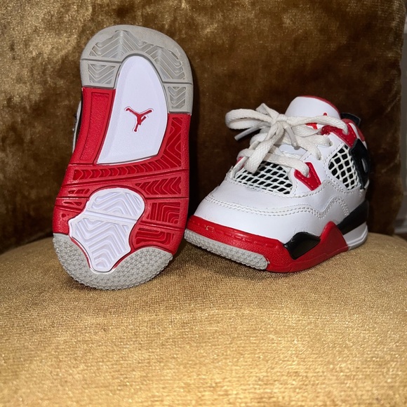 Jordan | Shoes | Jordan Retro Fire Red 4s Td 4c | Poshmark